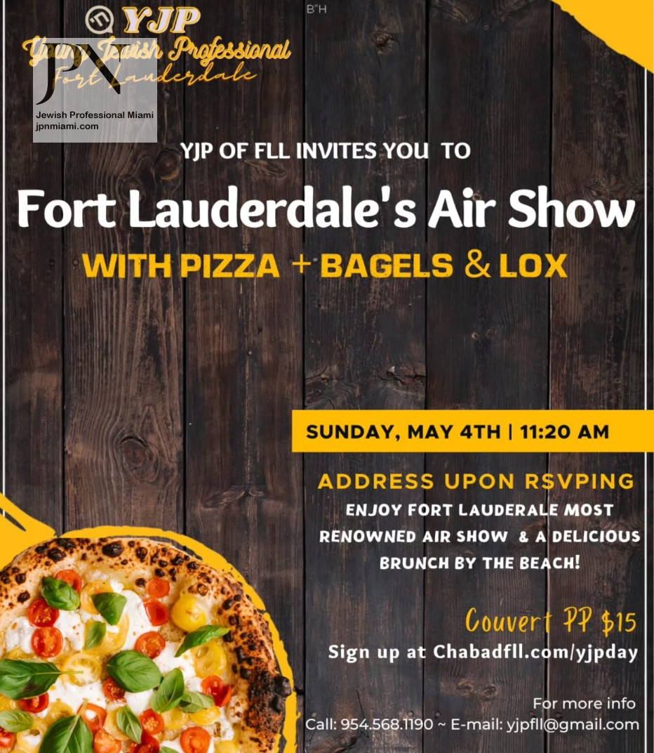 FLL Chabad: Fort Lauderdale's Air Show - JPN Miami