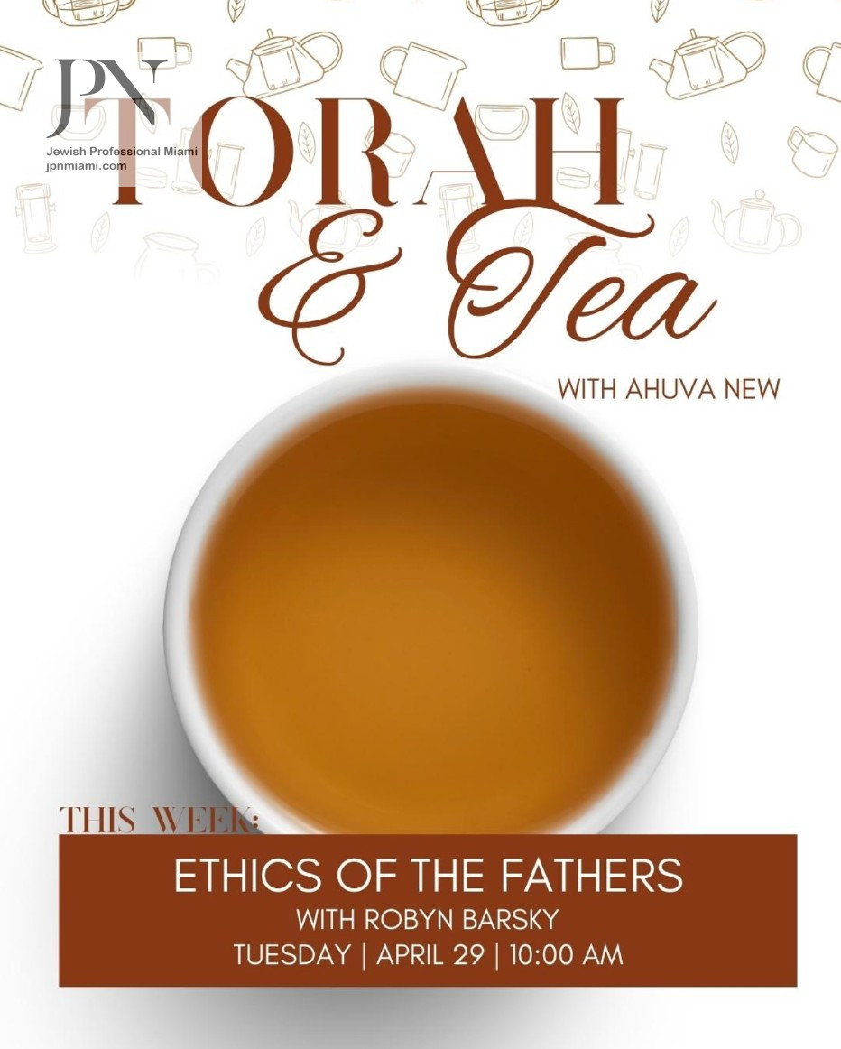 Boca Beach Jewish Center: Torah & Tea - JPN Miami