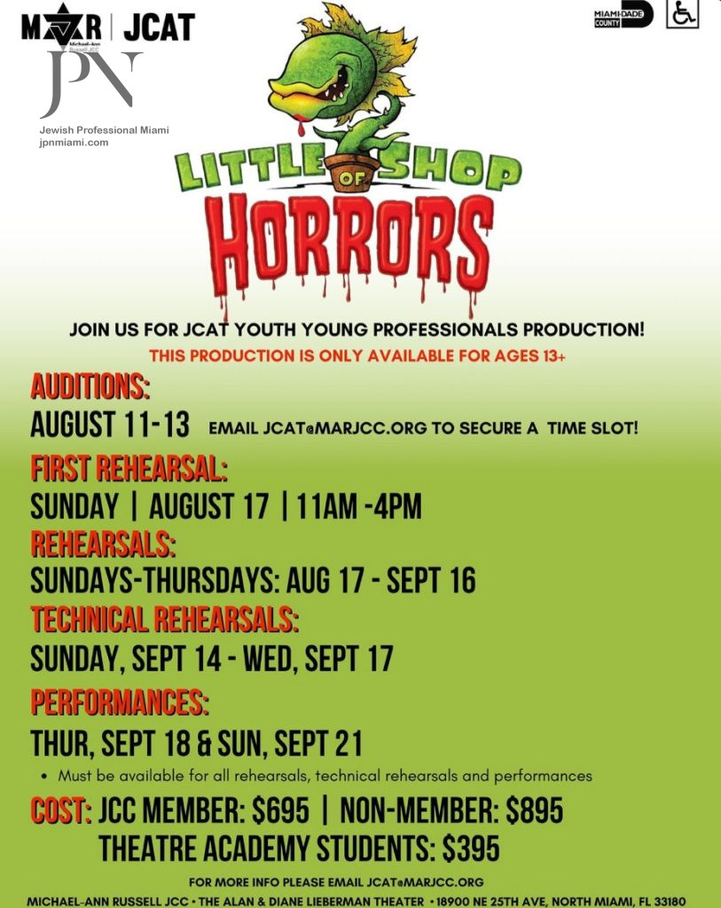 MAR JCC: Little Shop of Horrors - JPN Miami