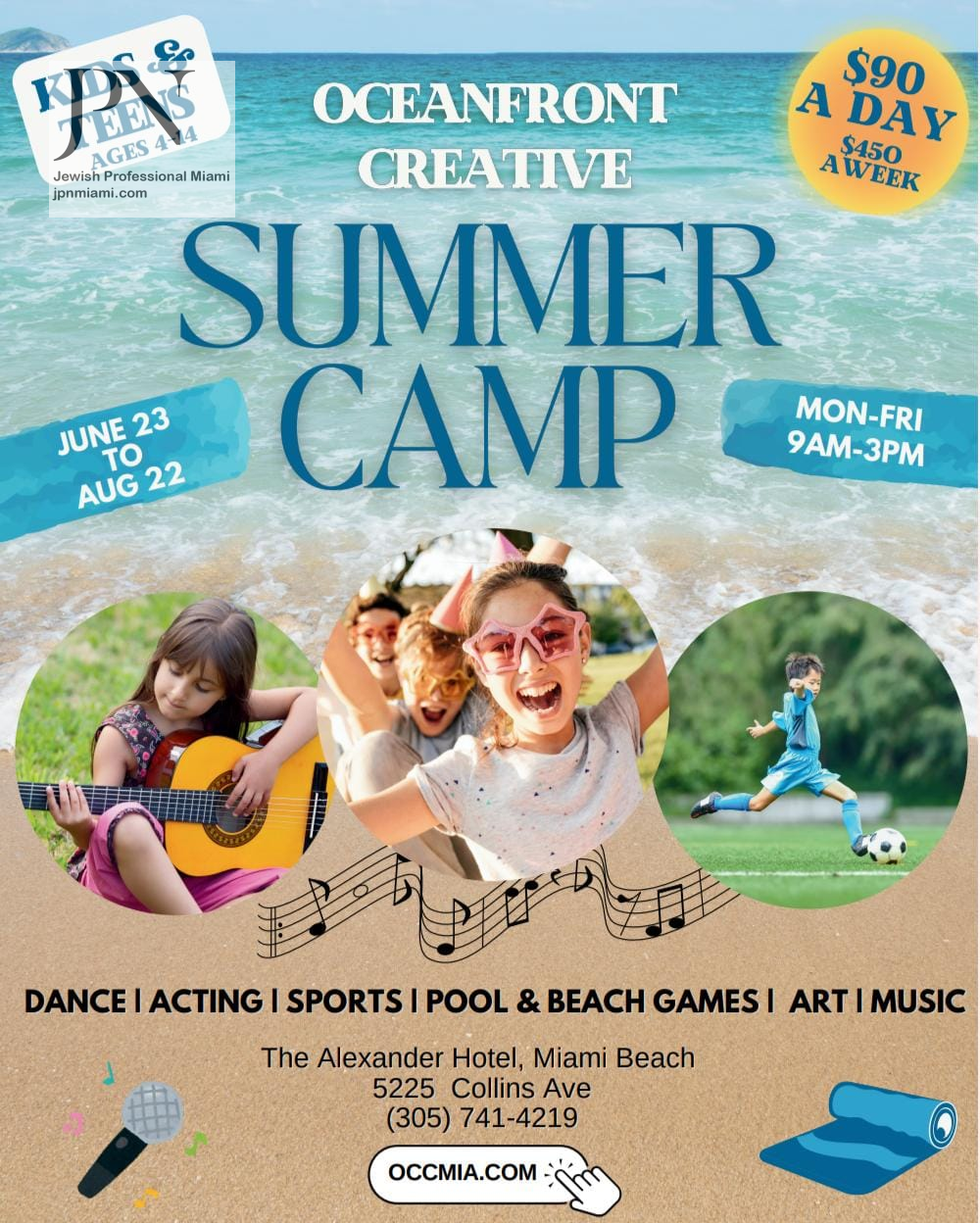 Oceanfront Creative: Summer Camp 2025 - JPN Miami